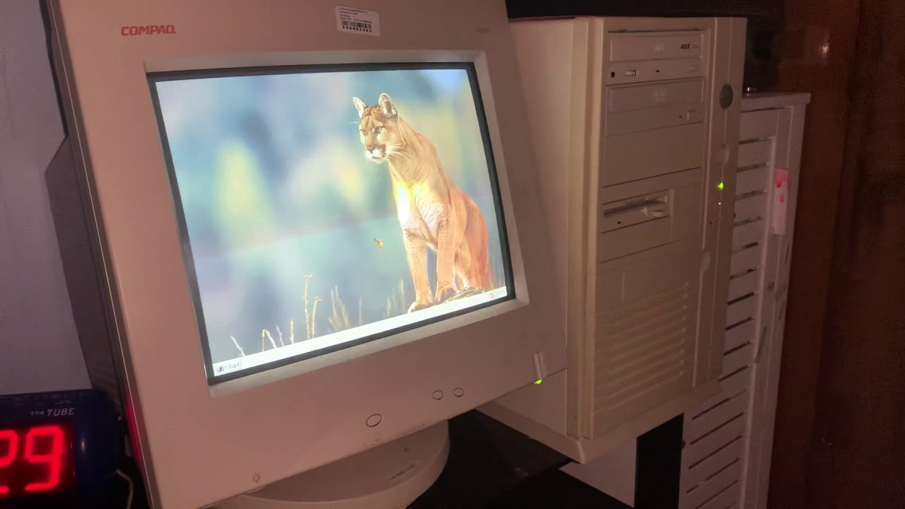 Booting up windows 98 in 2021 - YouTube