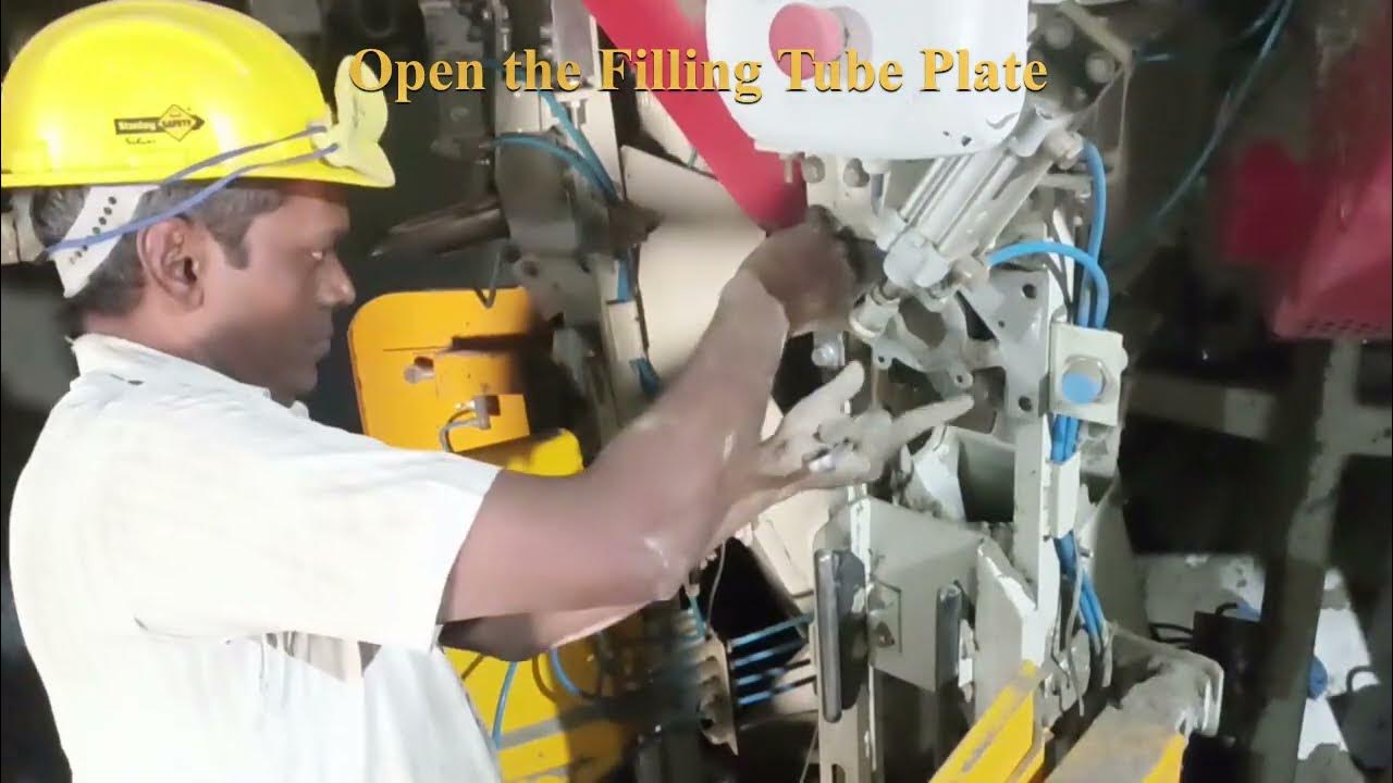 Electronic Roto Packer Machine Maintenance CWS - YouTube