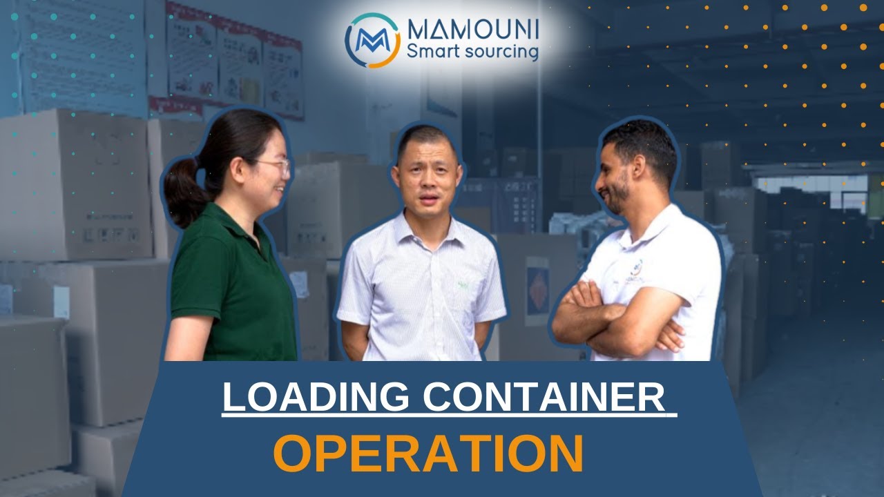 LOADING CONTAINER OPERATION - YouTube
