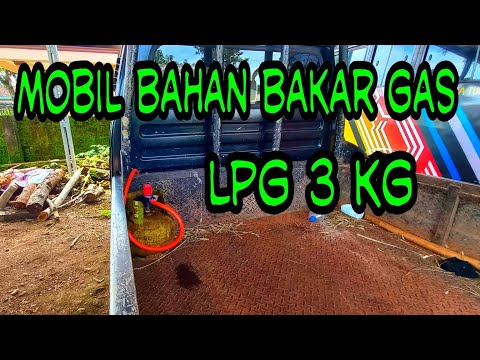 Mobil Colt pengaritan bahan bakar Gas LPG. lebih irit di banding pake pertalit..