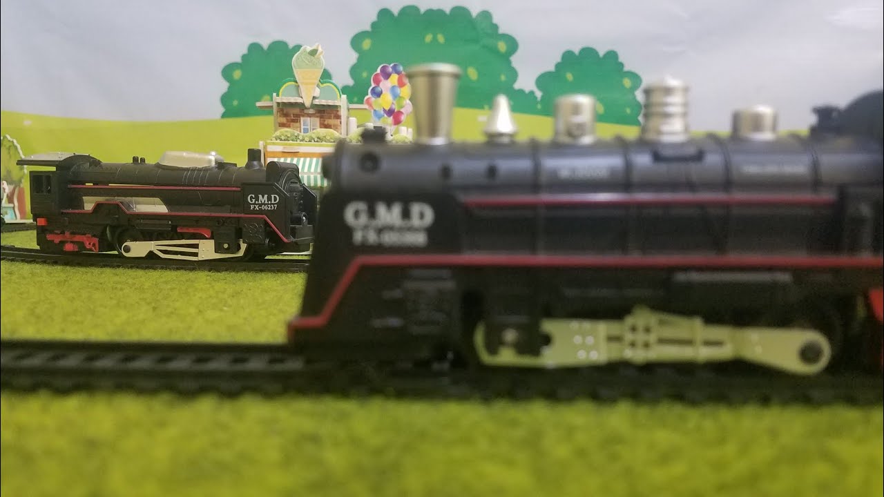 Running the Railking Classic Steam Train Set on a model railway layout ...