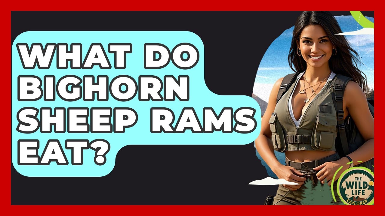 What Do Bighorn Sheep Rams Eat? - The Wild Life Explorer - YouTube