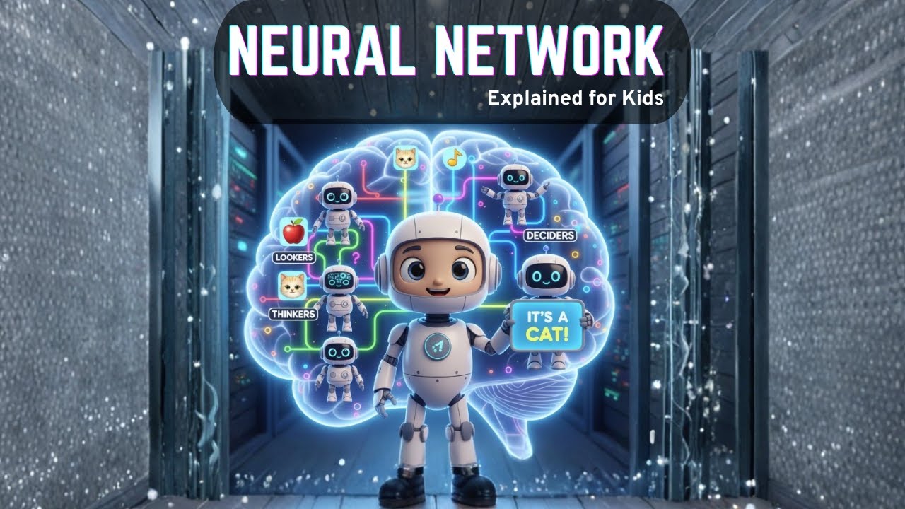 Lesson 5: Neural Network (Explained for Kids) - YouTube