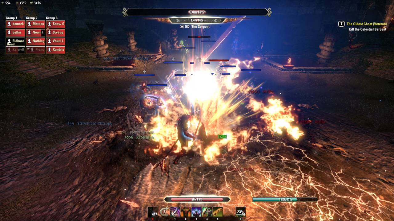 ESO - Veteran Sanctum Ophidia PC NA first clear - YouTube