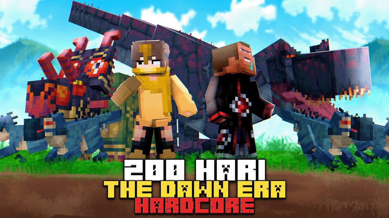 200 Hari Minecraft Hardcore THE DAWN ERA - YouTube