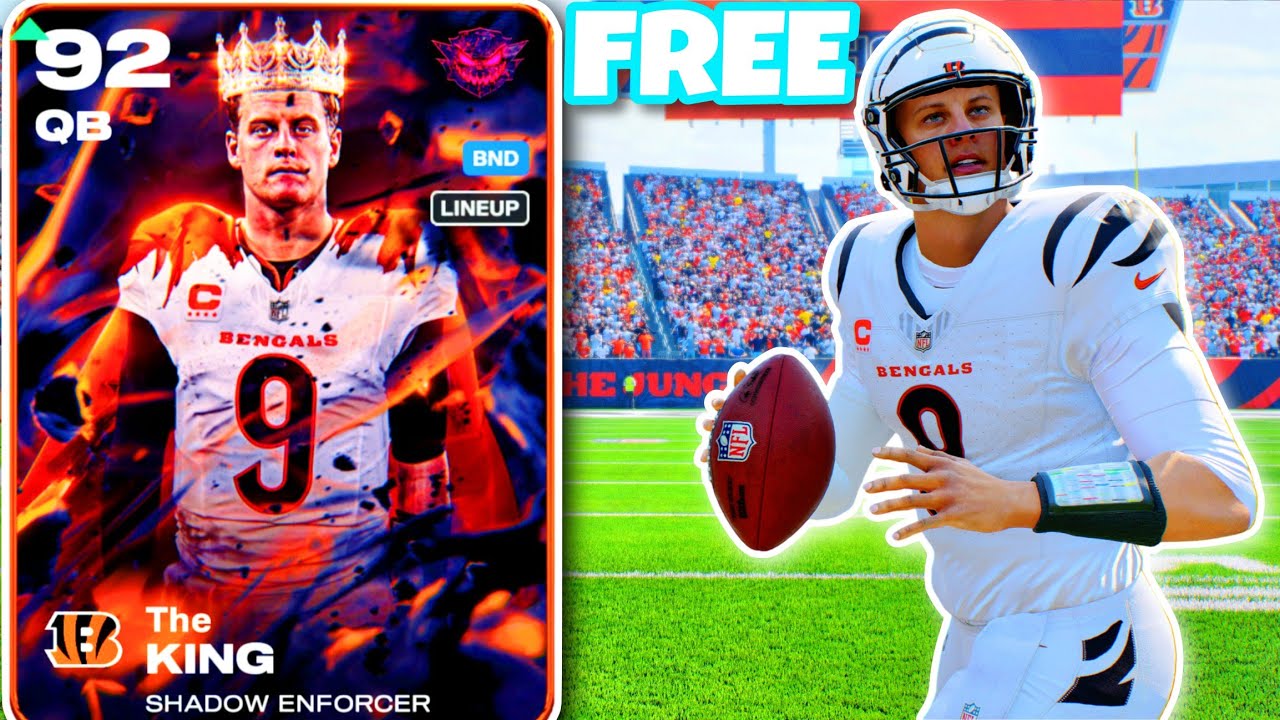 *FREE* 90 JOE BURROW is UNSTOPPABLE in Madden 26 Ultimate Team! Must ...