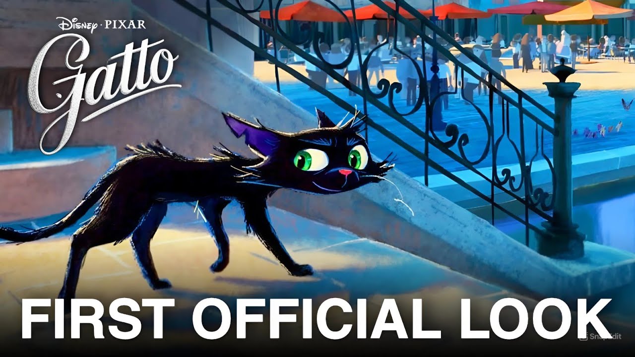 Pixar's GATTO (2027): FIRST OFFICIAL LOOK & Announcement - YouTube