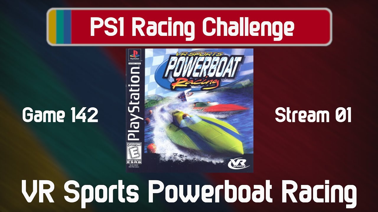 VR Sports Powerboat Racing - PS1 Racing Challenge G142S01 - YouTube