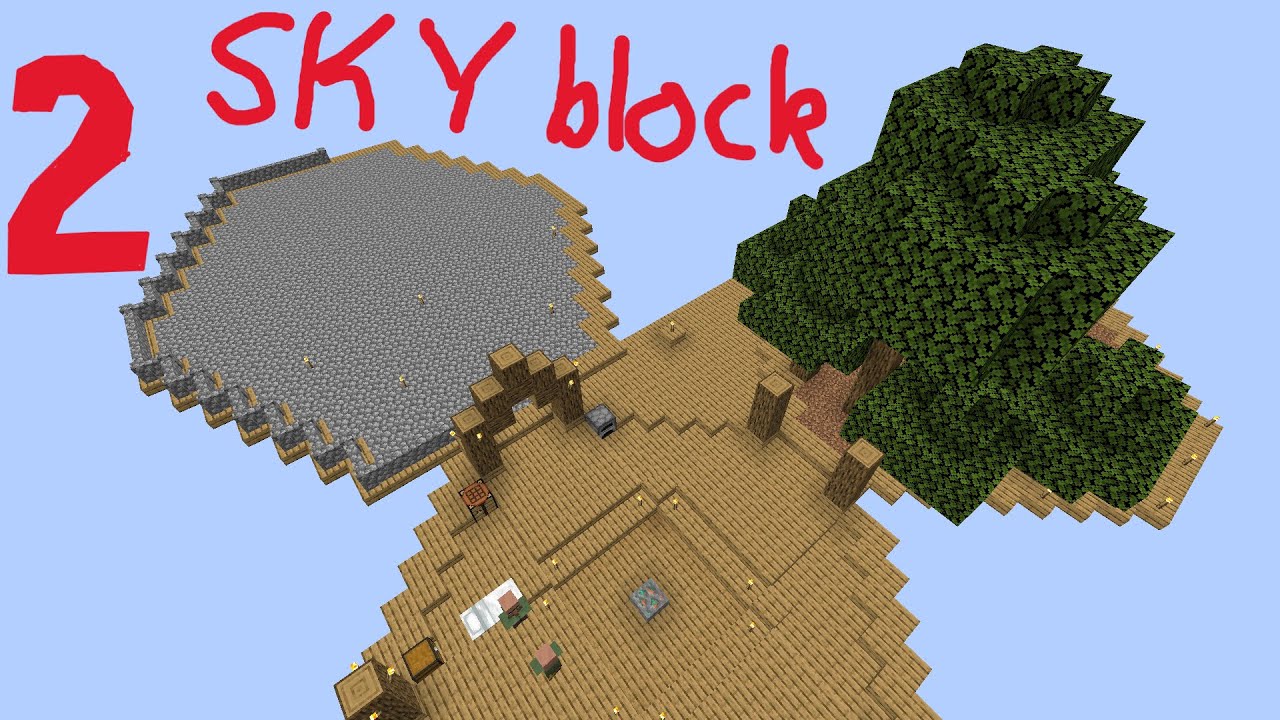 OneBlock SkyBlock| ep2 expanding the platform - YouTube