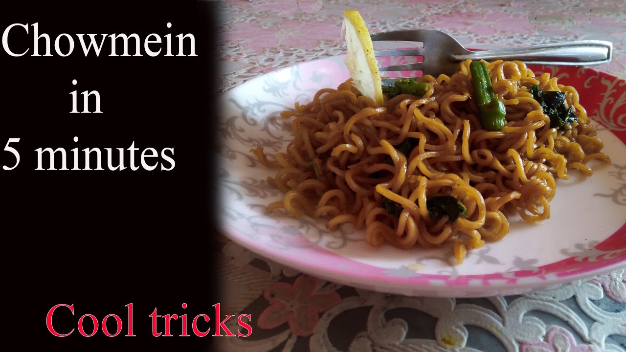 fast chowmein || chaumin recipe in nepali || chow mein noodles || chau ...