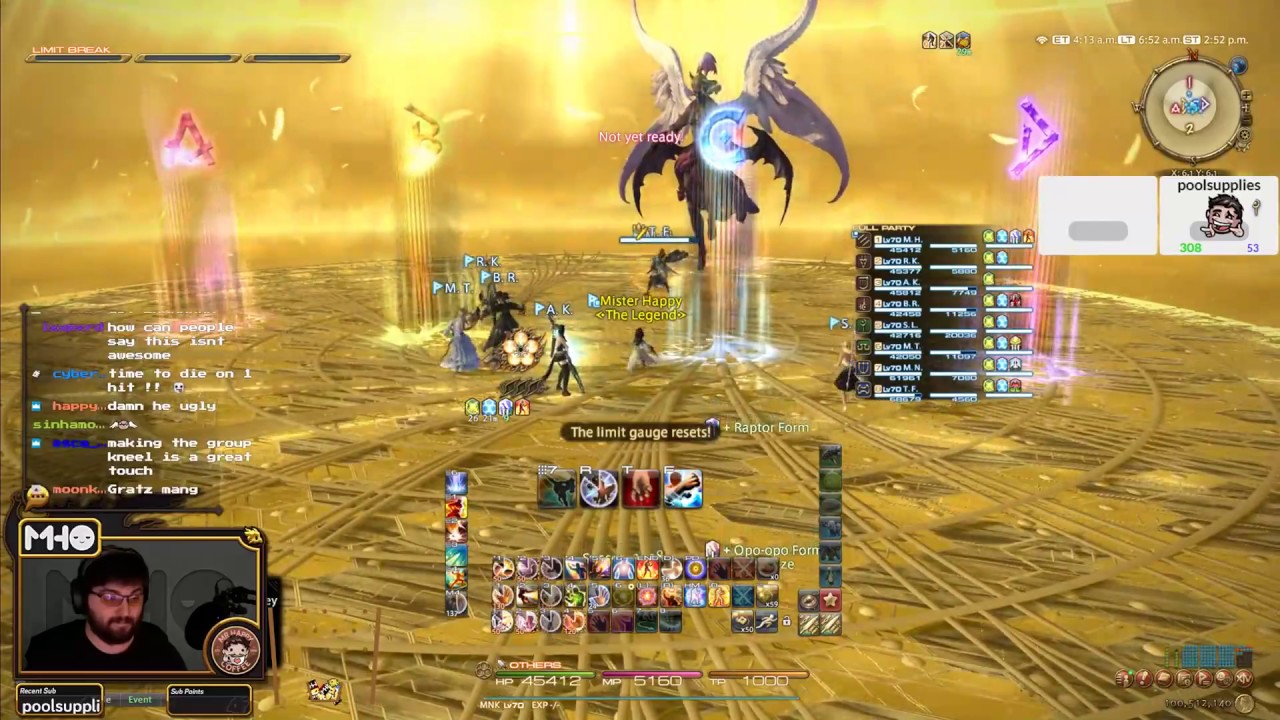 FFXIV: O8S Kefka Phase 1 + Transition To God Kefka - YouTube