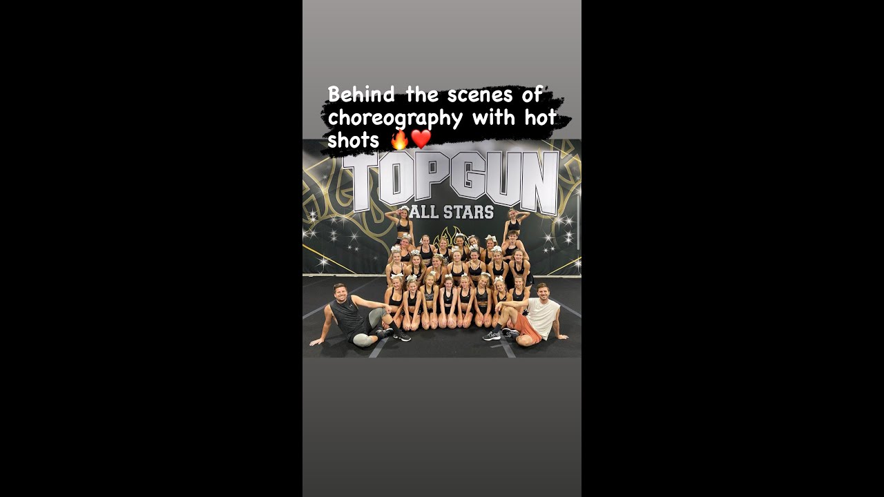 behind the scenes of choreography with hot shots - YouTube