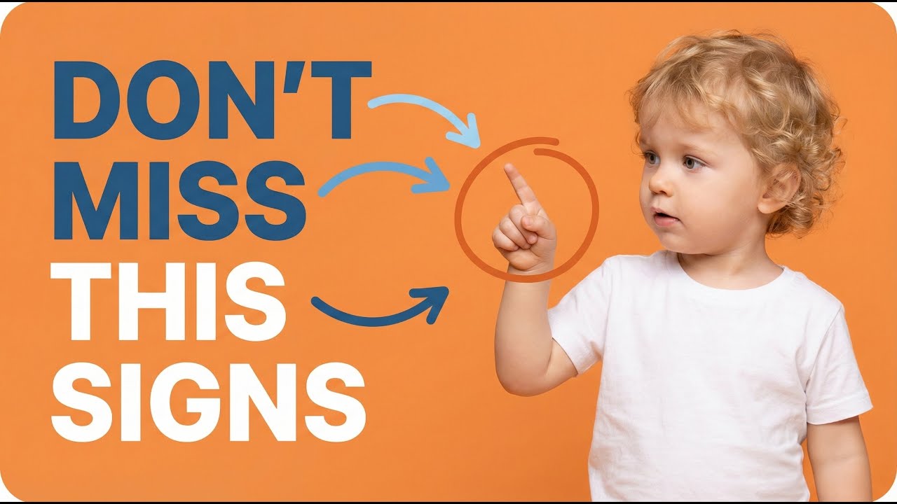 10 Red Flags of Developmental Delays Parents Commonly Miss - YouTube