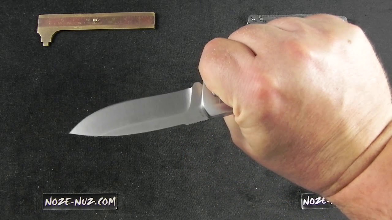 QS132 QSP Knife Mustang Lockback - YouTube