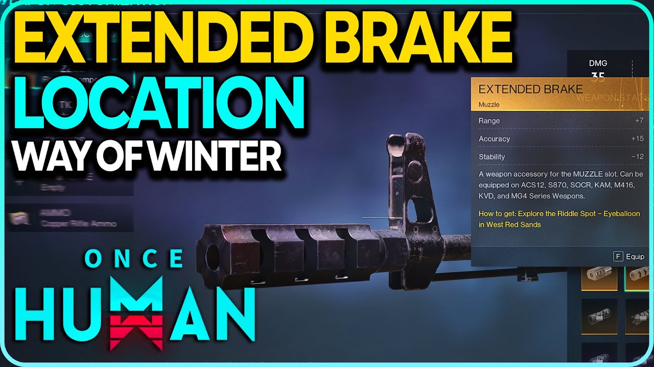 Extended Brake Location Way of Winter Once Human - YouTube