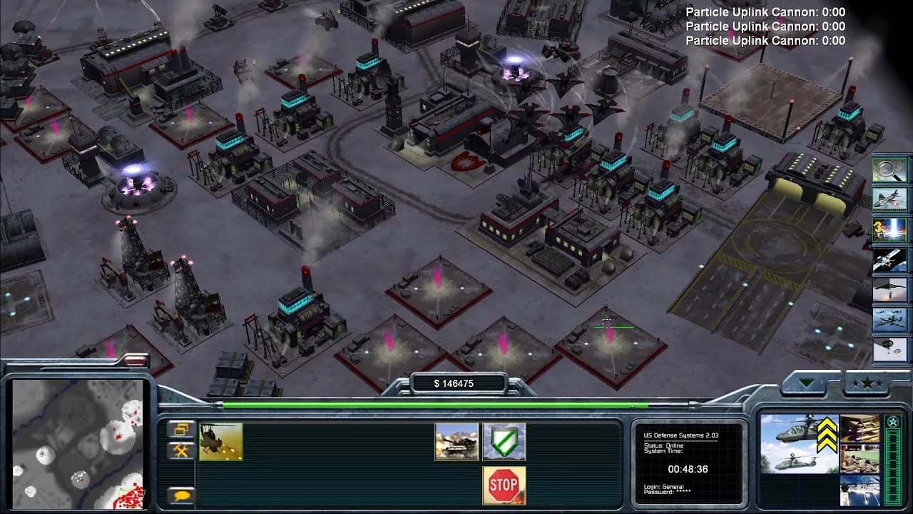 Command Conquer Generals Zero Hour Usa Super Weapon 1 vs 5 Hard ...