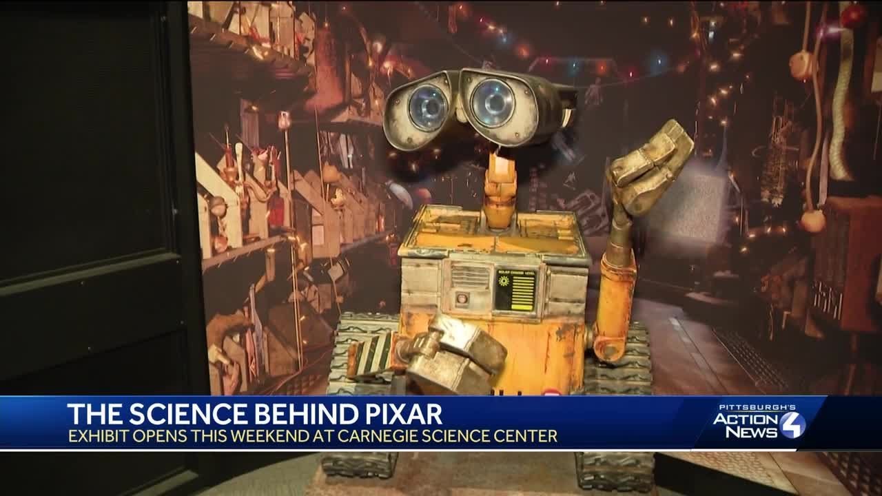 Pixar exhibit at Pittsburgh's Carnegie Science Center - YouTube