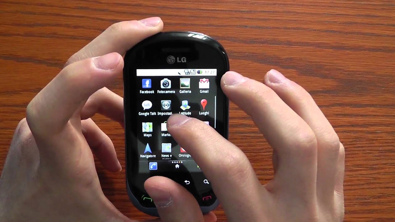 LG Optimus Chat videoreview CellulareMagazine - YouTube
