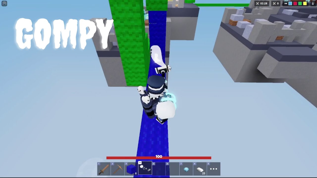 Using The Gompy Kit In Roblox BedWars - YouTube