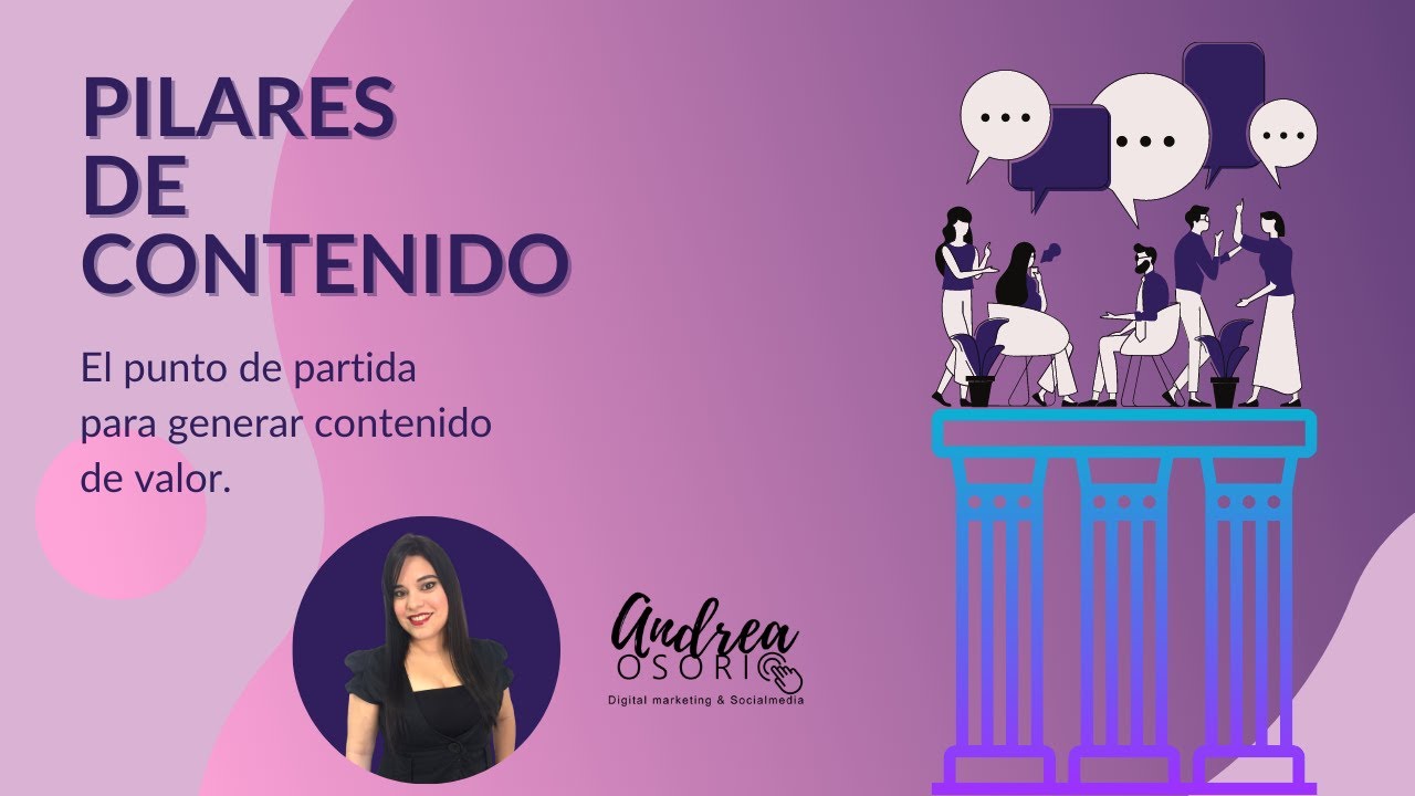 Cómo Crear Contenido Para Redes Sociales Pilares De Contenido Youtube
