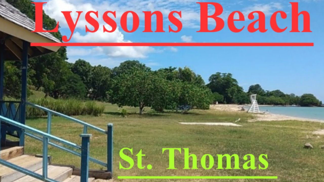 Beautiful Lyssons Beach for a day of relaxing. - YouTube