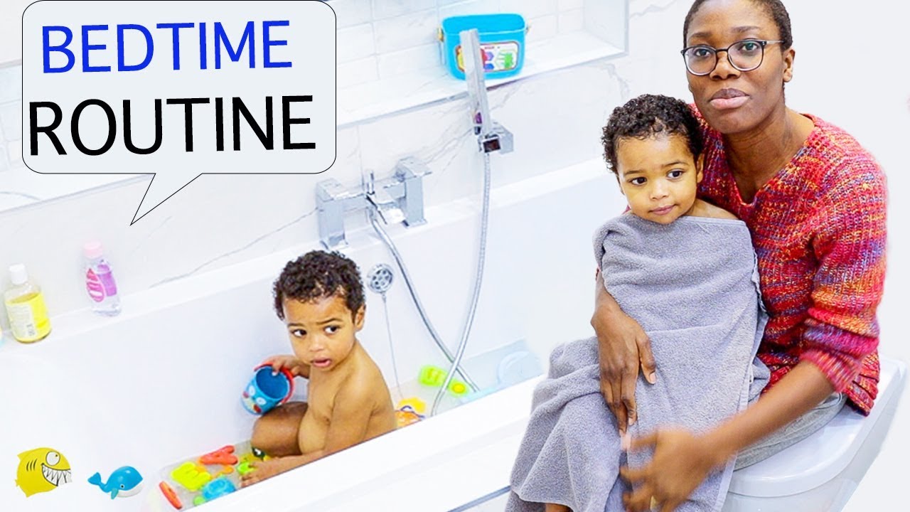 Night Time Routine With A Toddler...Baby Shark Dance - YouTube