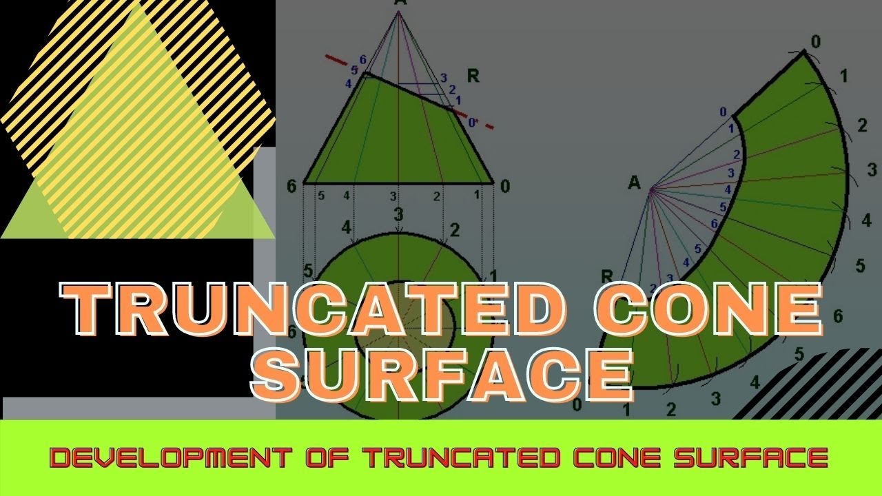 Development Of Truncated Cone Surface YouTube development-of-truncated-cone-surface-youtube