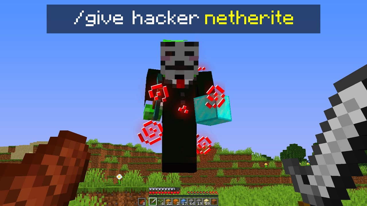 I Killed A Hacker In Minecraft... - YouTube