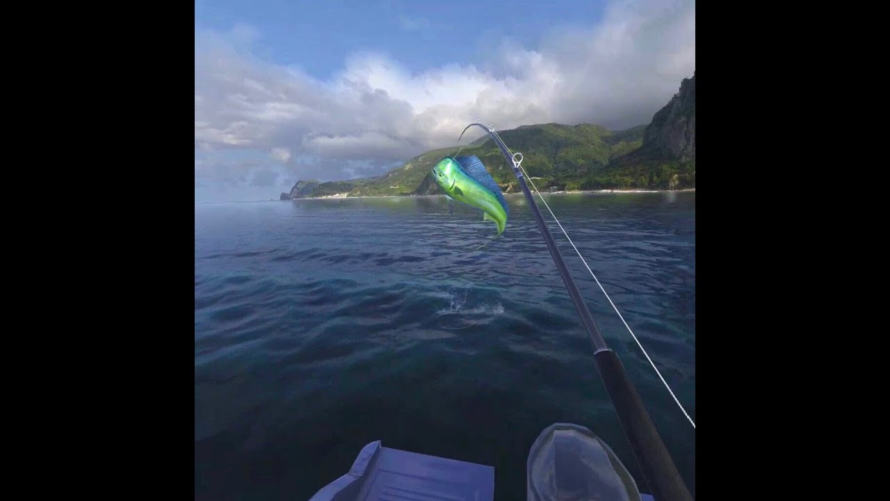 Oculus Quest Real VR Fishing Big MahiMahi Catch! - YouTube