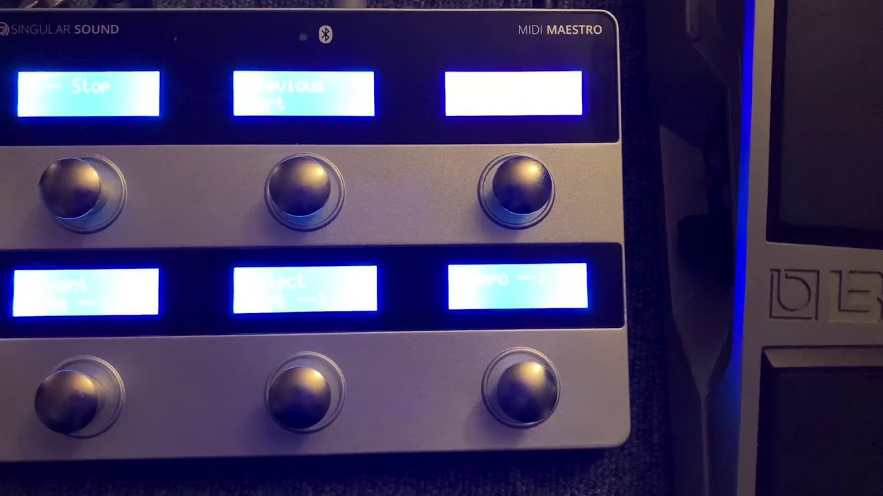 MIDI MAESTRO + BEAT BUDDY/SINGULAR SOUND(korean language) - YouTube