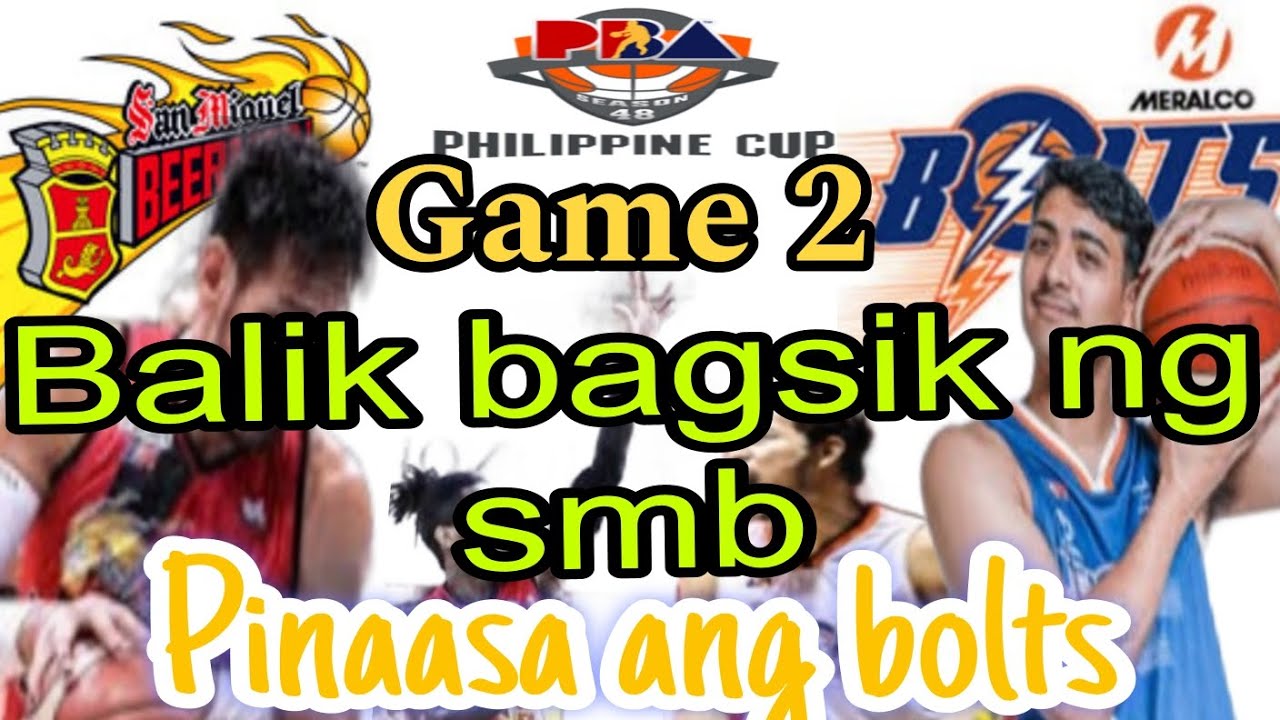 PBA All pilipino cup- finals game 2 season 48th - YouTube