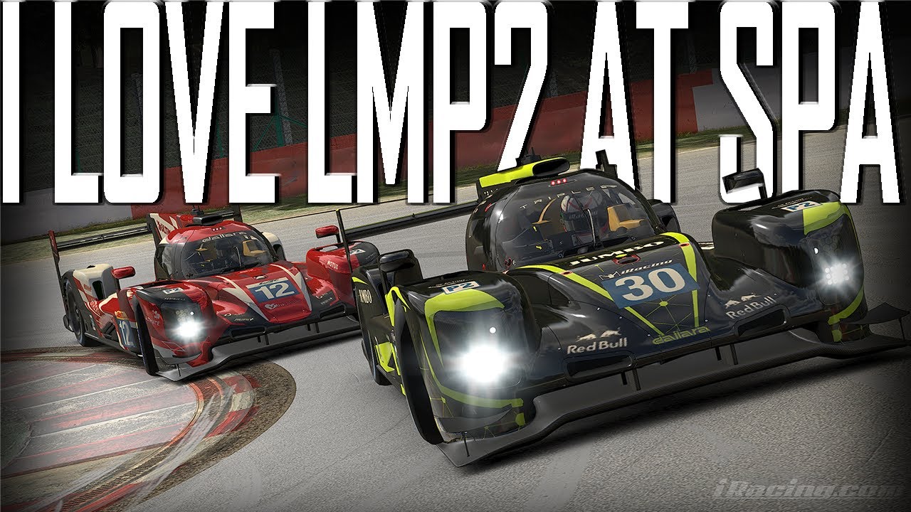 Speeeed!!! LMP2 Was Made For Spa | iRacing VR | IMSa @ Spa | Oculus ...