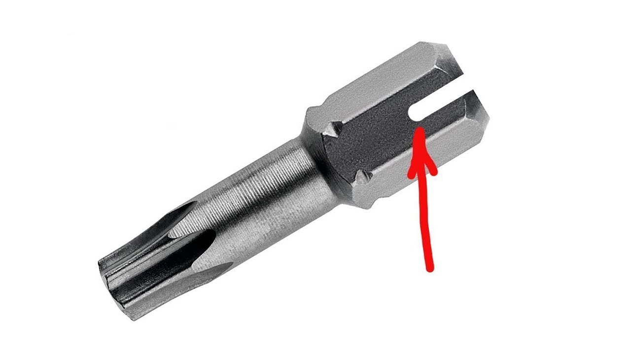 Grandpa told me to keep the trick of cutting the screwdriver bit a ...