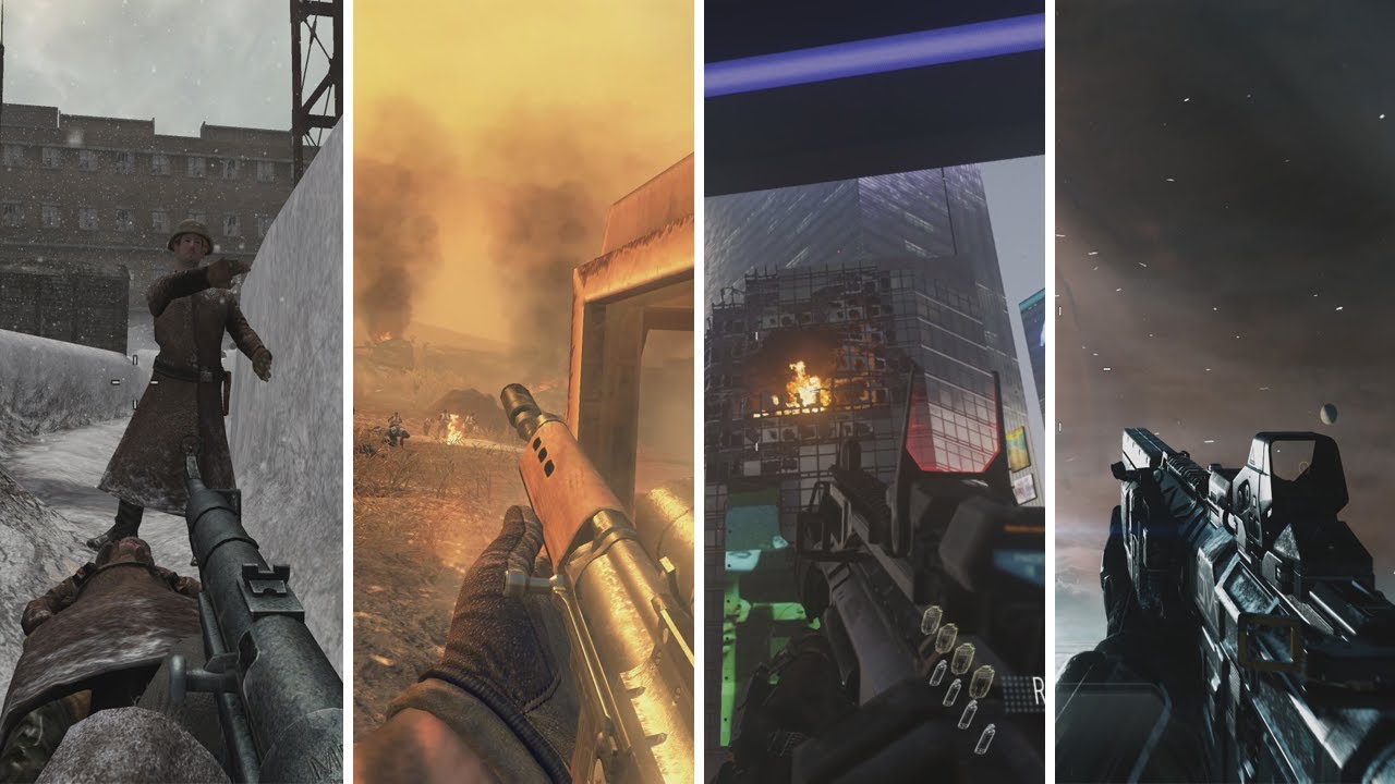 Evolution of Call Of Duty Games 2003 - 2021 [4K 60FPS] - YouTube