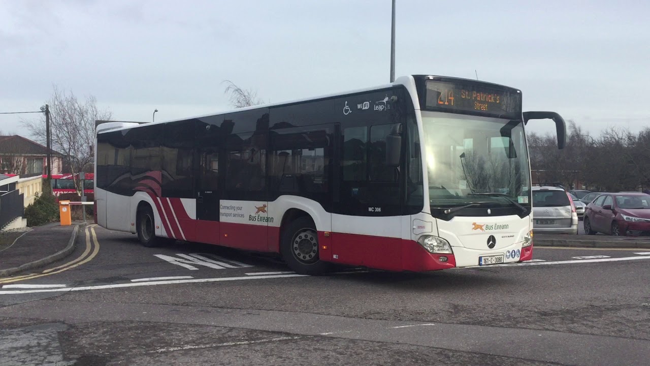 Irish Bus & Coach - Bus Eireann Mercedes Citaro - MC 306 - YouTube