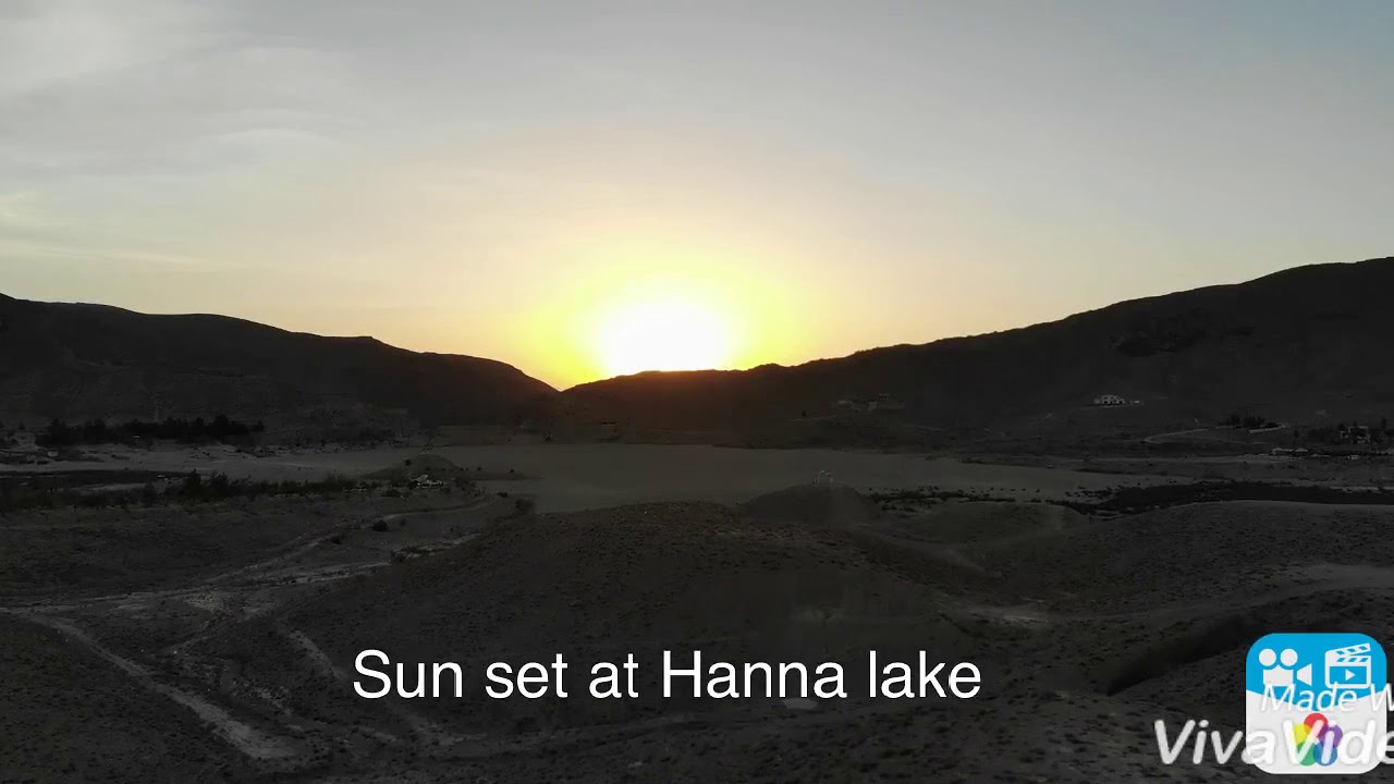 Sunset at Hanna lake - YouTube