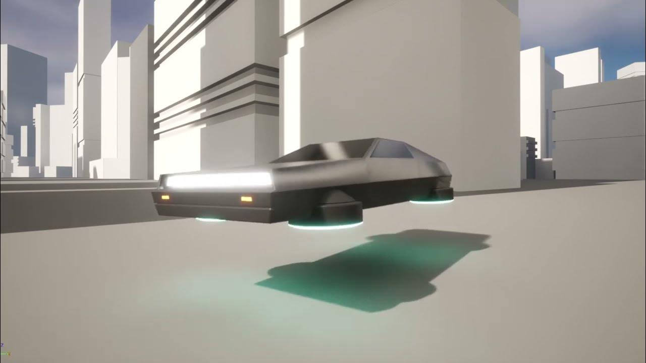 Idle Hover Effect | Hovercar Physics - YouTube