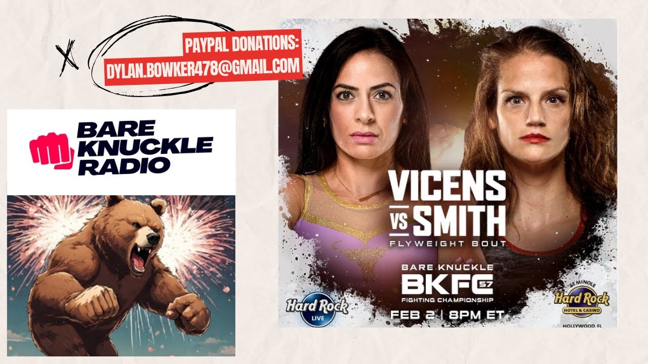 Sydney Smith on Christine Vicens, BKFC 57, and More - YouTube