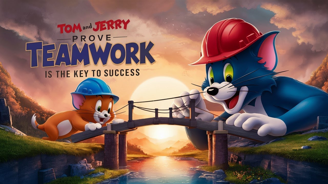 Tom and Jerry Prove Teamwork is the KEY to Success - Rambo Storyland # ...