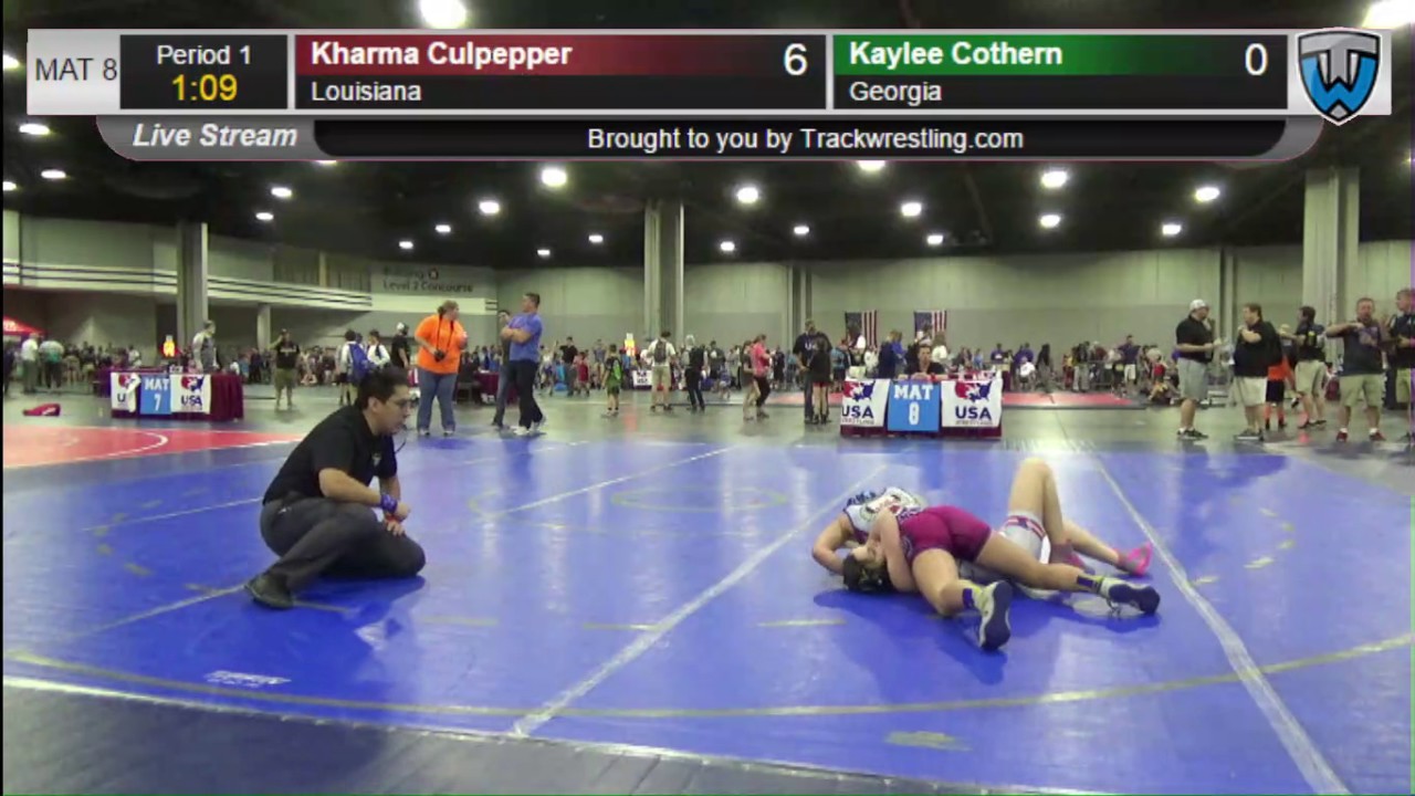 30 Girls FS N Kharma Culpepper Louisiana vs Kaylee Cothern Georgia ...
