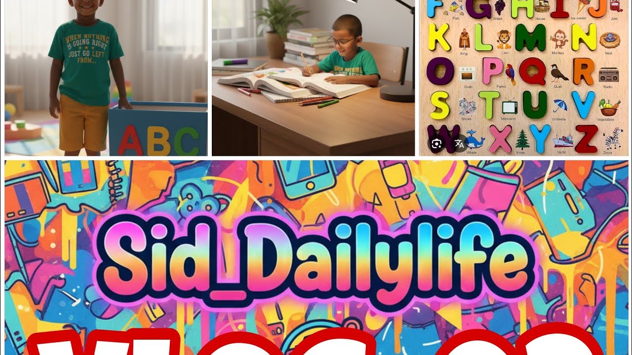 Siddhik learn the Alphabet/ABCD Vlog-3(Day-3) - YouTube