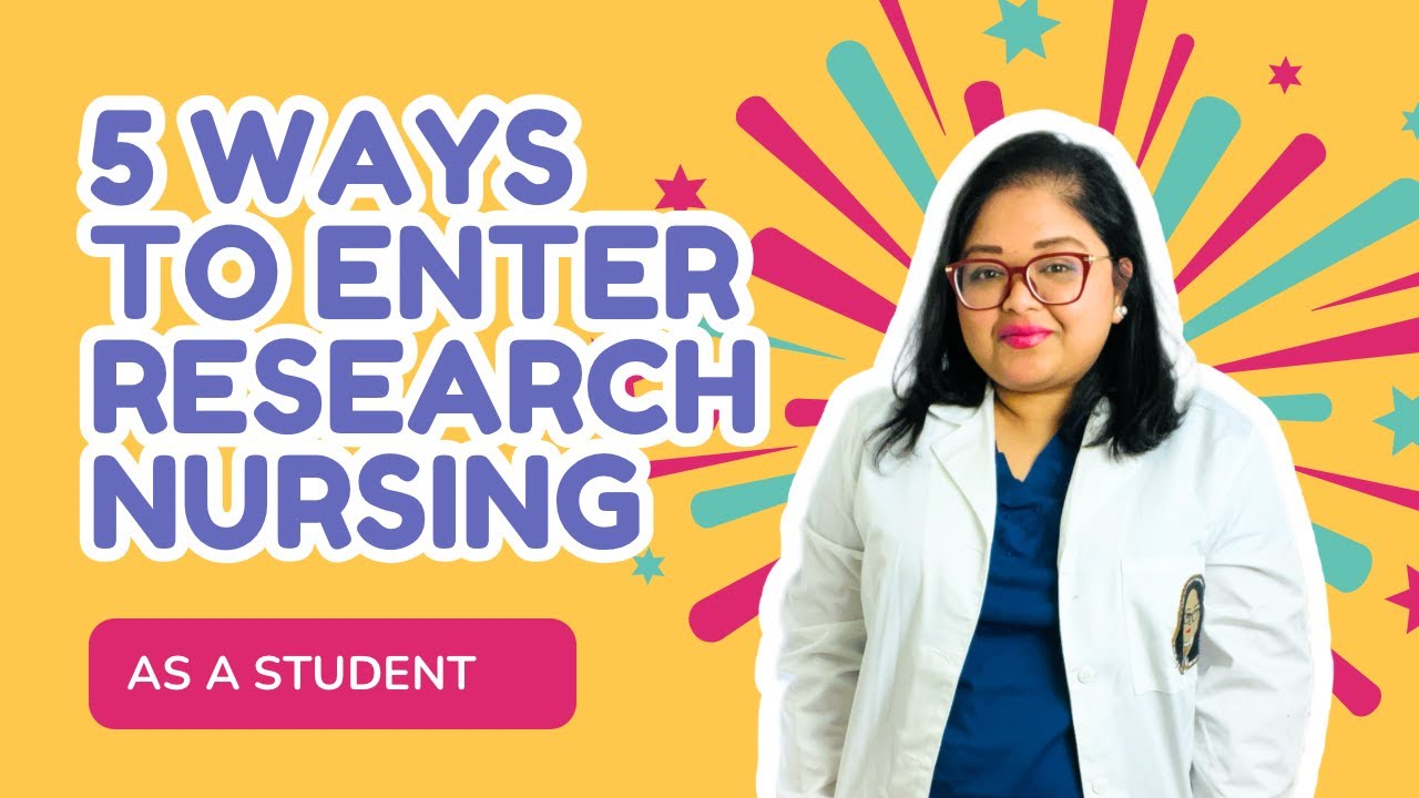 5 Easy Ways to Get Research Nursing Experience - as a Student - YouTube