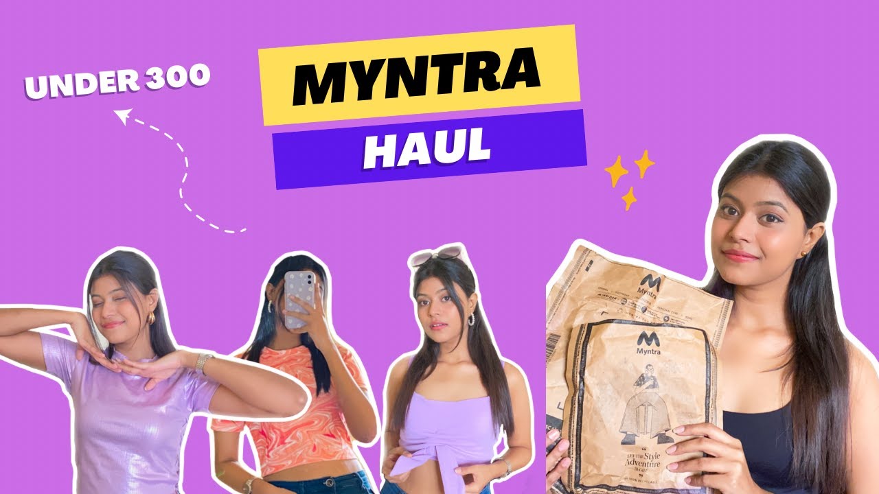 Myntra Tops Haul Under Rs 300 Try On Haul Starting From Rs 198 myntra-tops-haul-under-rs-300-try-on-haul-starting-from-rs-198
