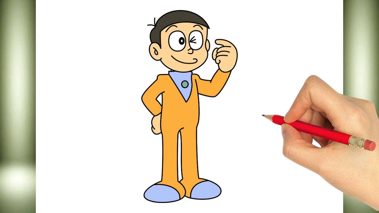 How To Draw A Cute Sewashi Nobi _ Step By Step Drawing And Coloring ...