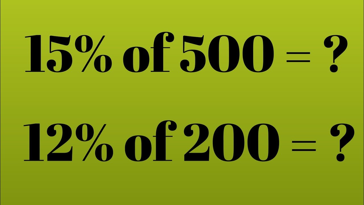 Percentage Tricks | All Competitive Exam | - YouTube
