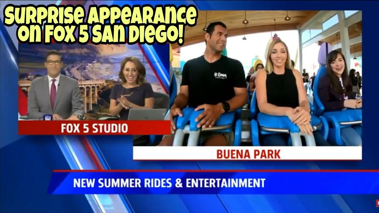 Surprise Appearance on Fox 5 San Diego! - YouTube