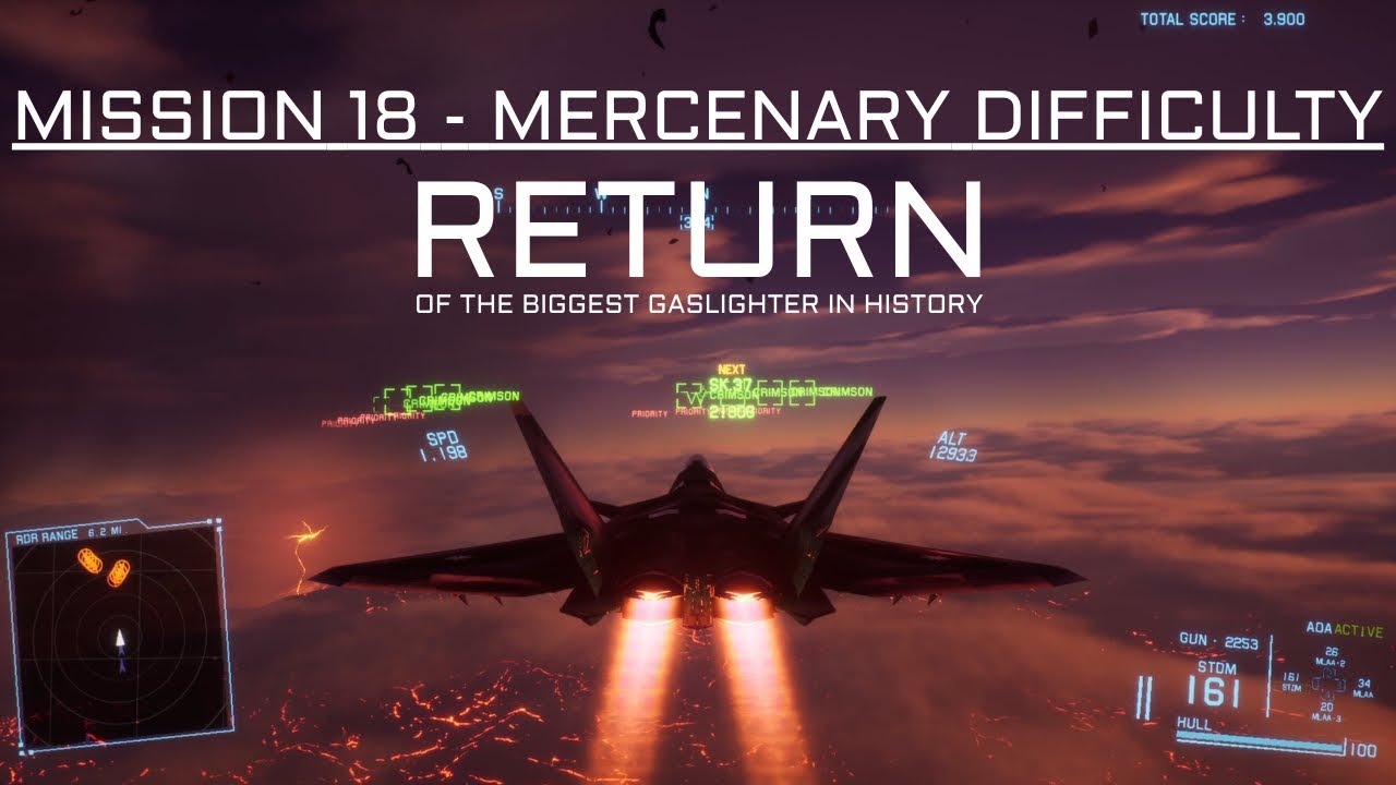 Project Wingman | Mission 18: Return (Mercenary Difficulty) (PS5) - YouTube