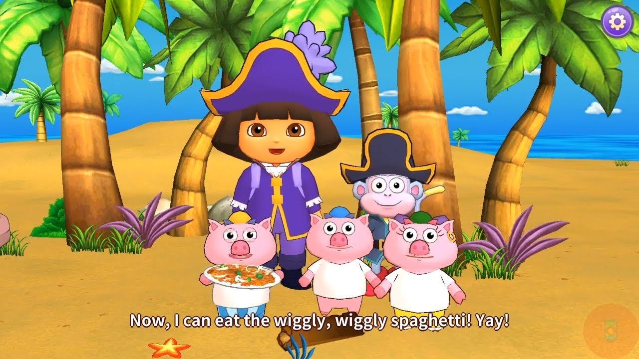 Dora Learn Shapes Colors Count Numbers Kids Learning Up or Down - YouTube