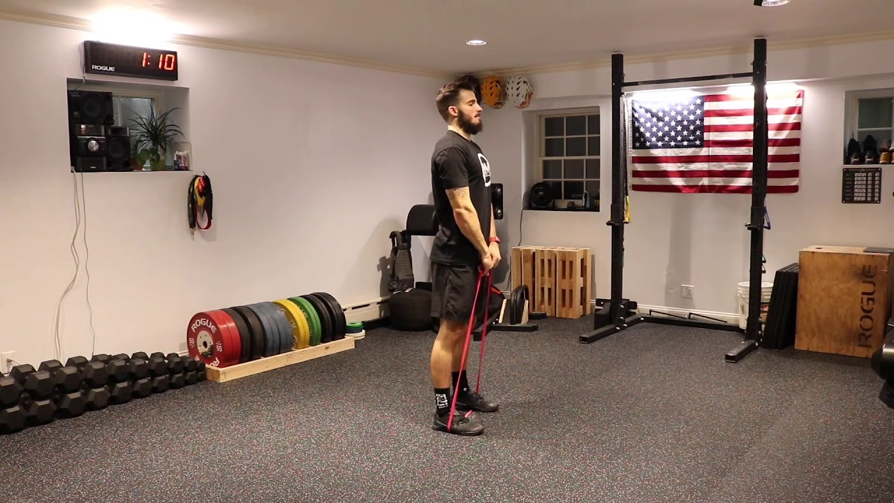 Banded High Pull - YouTube