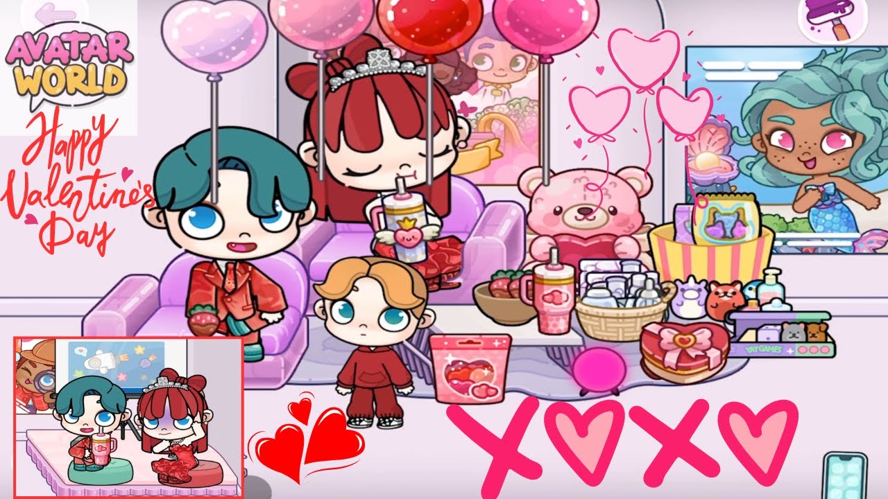 DIA DEL AMOR Y LA AMISTAD (SAN VALENTIN) EN / AVATAR WORLD / ANY DAFNE ...